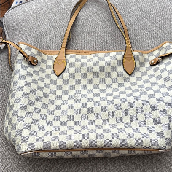 Bags | Checkered Tote Bag Neverfull | Poshmark
